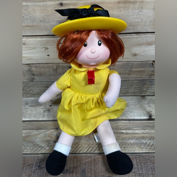 Madeline | Toys | Madeline Talking Doll 8 Yellow Dress Hat Redhead Kids ...